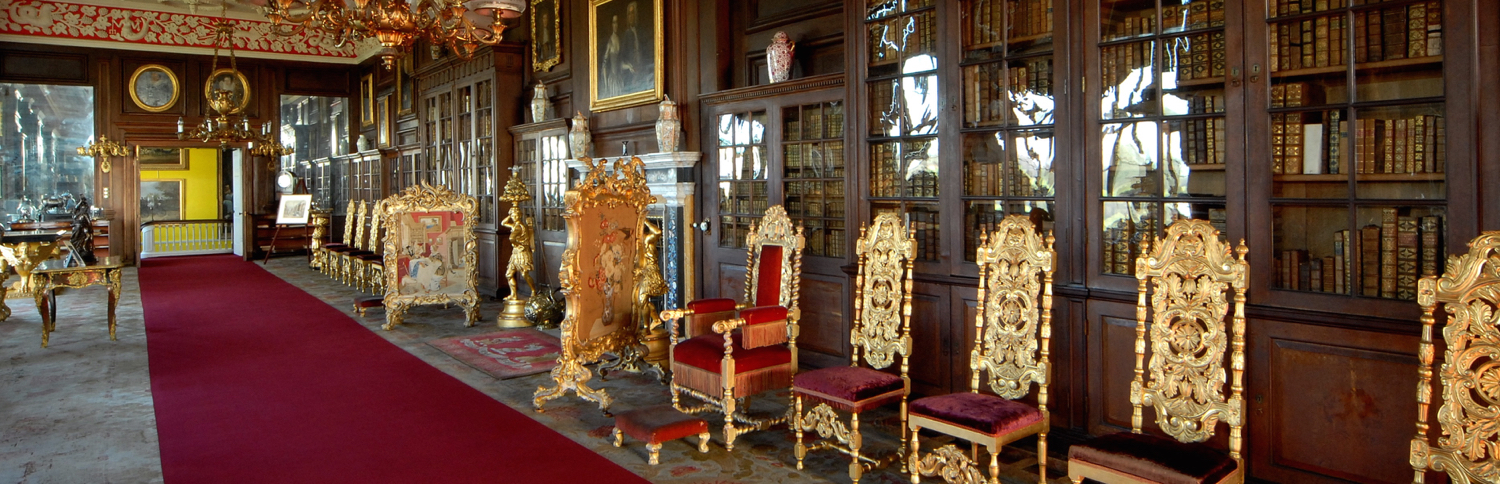 Burton Constable :: Long Gallery, Burton Constable Hall, Hull, East ...