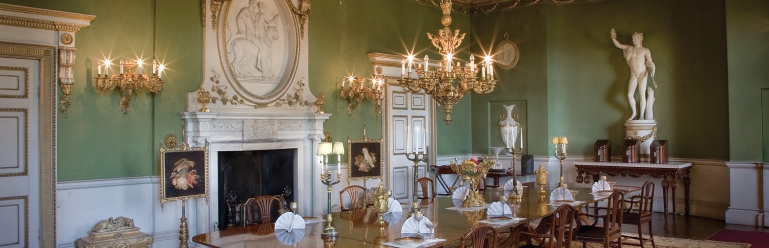 Burton Constable :: Dining Room, Burton Constable Hall, Hull, East ...