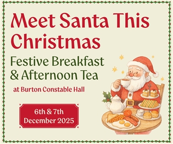 Burton Constable :: Breakfast & Afternoon Tea with Santa :: East ...